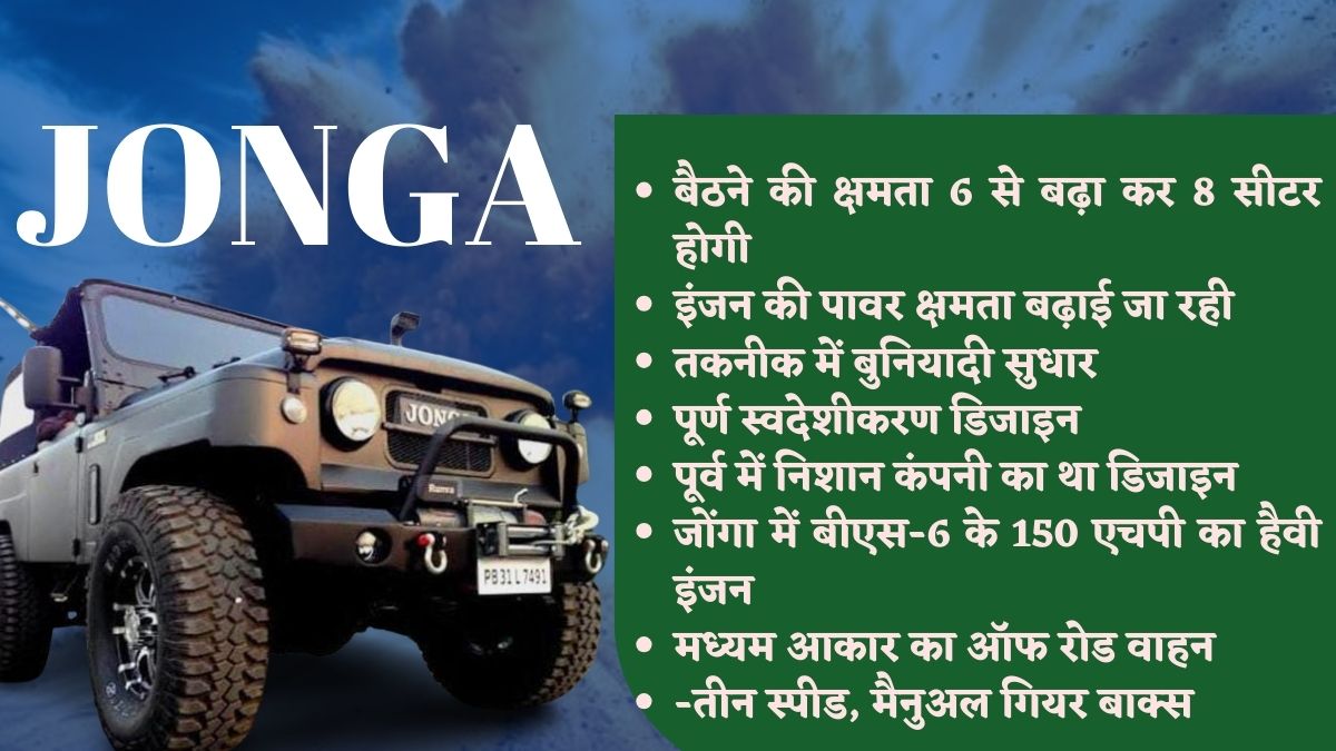 Indian Army's JONGA Jeep Is As Powerful As Thar, A New Modified Version Is Being Prepared With A ...